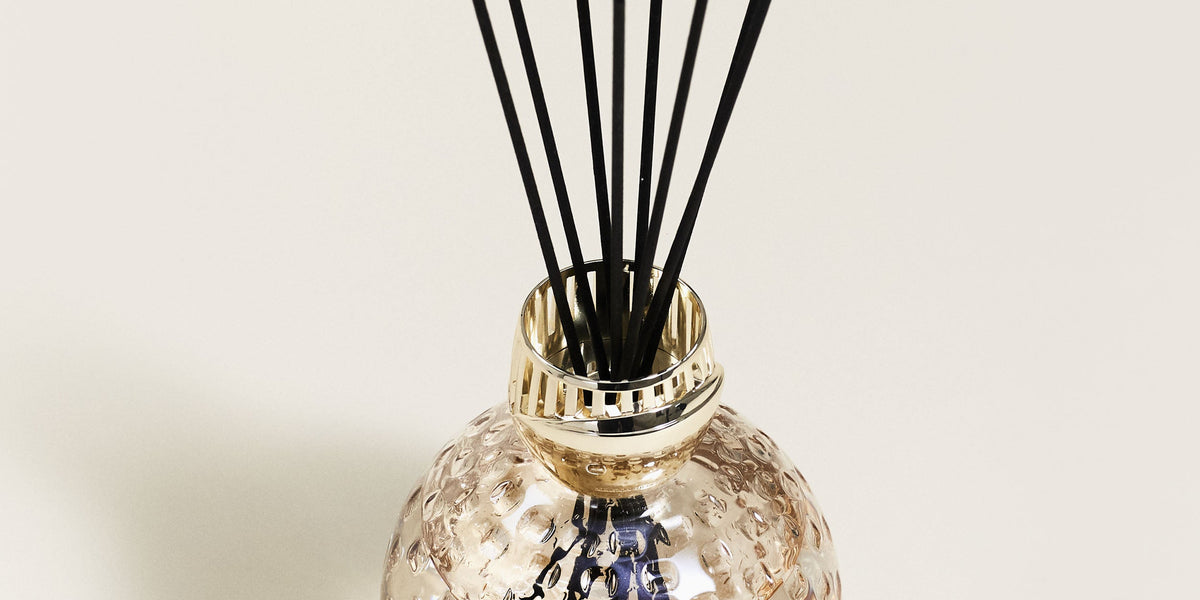 Crystal Globe Beige Scented Bouquet Art Edition • Maison Berger Paris UK