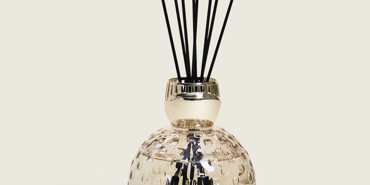 Crystal Globe Beige Scented Bouquet Art Edition • Maison Berger Paris UK