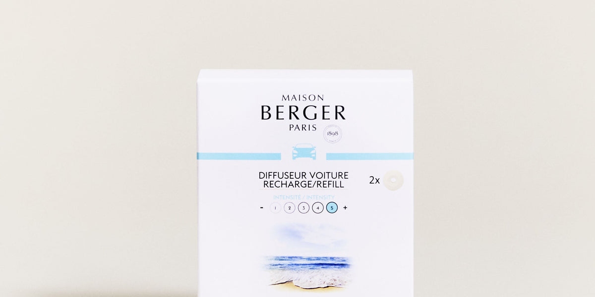 Ocean Breeze Car Diffuser Refills - Maison Berger Paris • Maison Berger ...