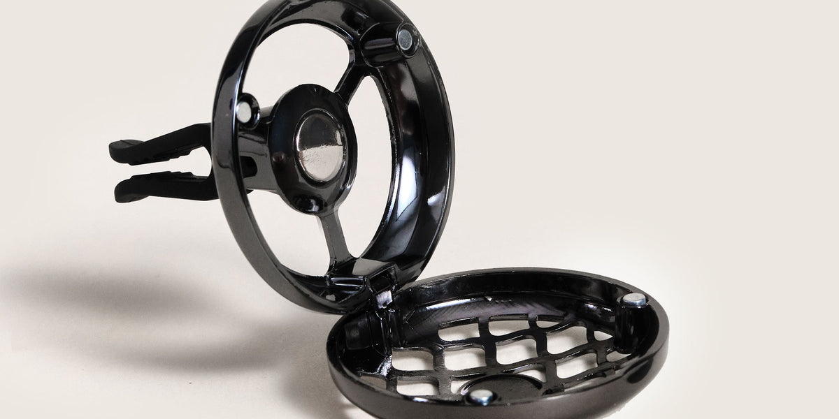 Resonance Gun Metal Car Clip Diffuser • Maison Berger Paris UK